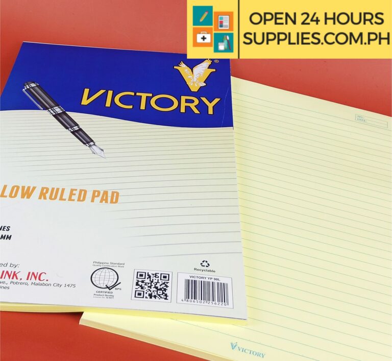 Yellow Pad Paper (Victory) 1 Whole 64 gsm 90s - Supplies 24/7 Delivery
