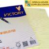 Yellow Pad Paper (Victory) 1 Whole 64 gsm 90s - Supplies 24/7 Delivery