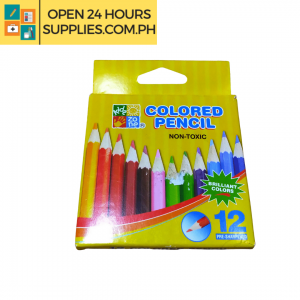 Colored Pencils (Colleen) 12 Colors - Supplies 24/7 Delivery