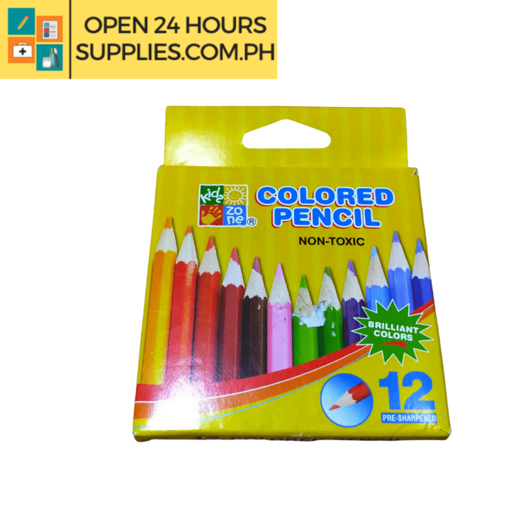 Colored Pencils (Colleen) 12 Colors - Supplies 24/7 Delivery