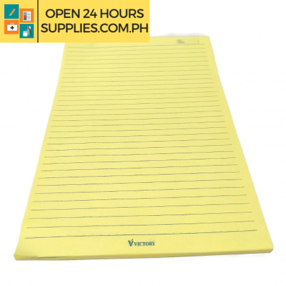 Yellow Pad Paper (Victory) 1 Whole 64 gsm 90s - Supplies 24/7 Delivery