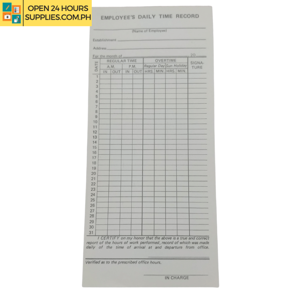 time-card-manual-employee-daily-time-record-50-sheets-supplies-24