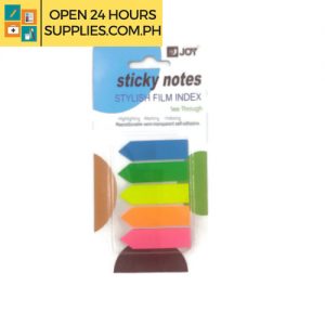 Sticky Notes (Joy) Stylish Film Index See Through P-N5 - Supplies 24/7 ...