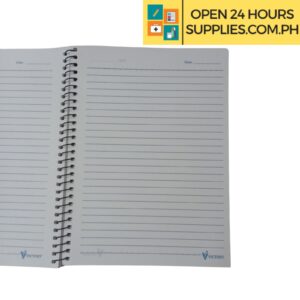 Victory Notebook Spiral and Yarn Coated Board 80 Leaves 148 x 200 mm ...
