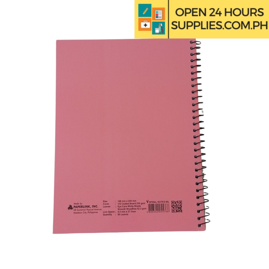 Victory Notebook Spiral and Yarn Coated Board 80 Leaves 148 x 200 mm ...