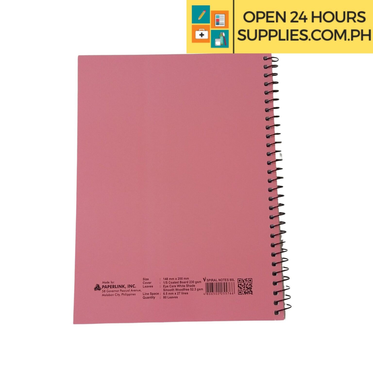 Victory Notebook Spiral and Yarn Coated Board 80 Leaves 148 x 200 mm ...