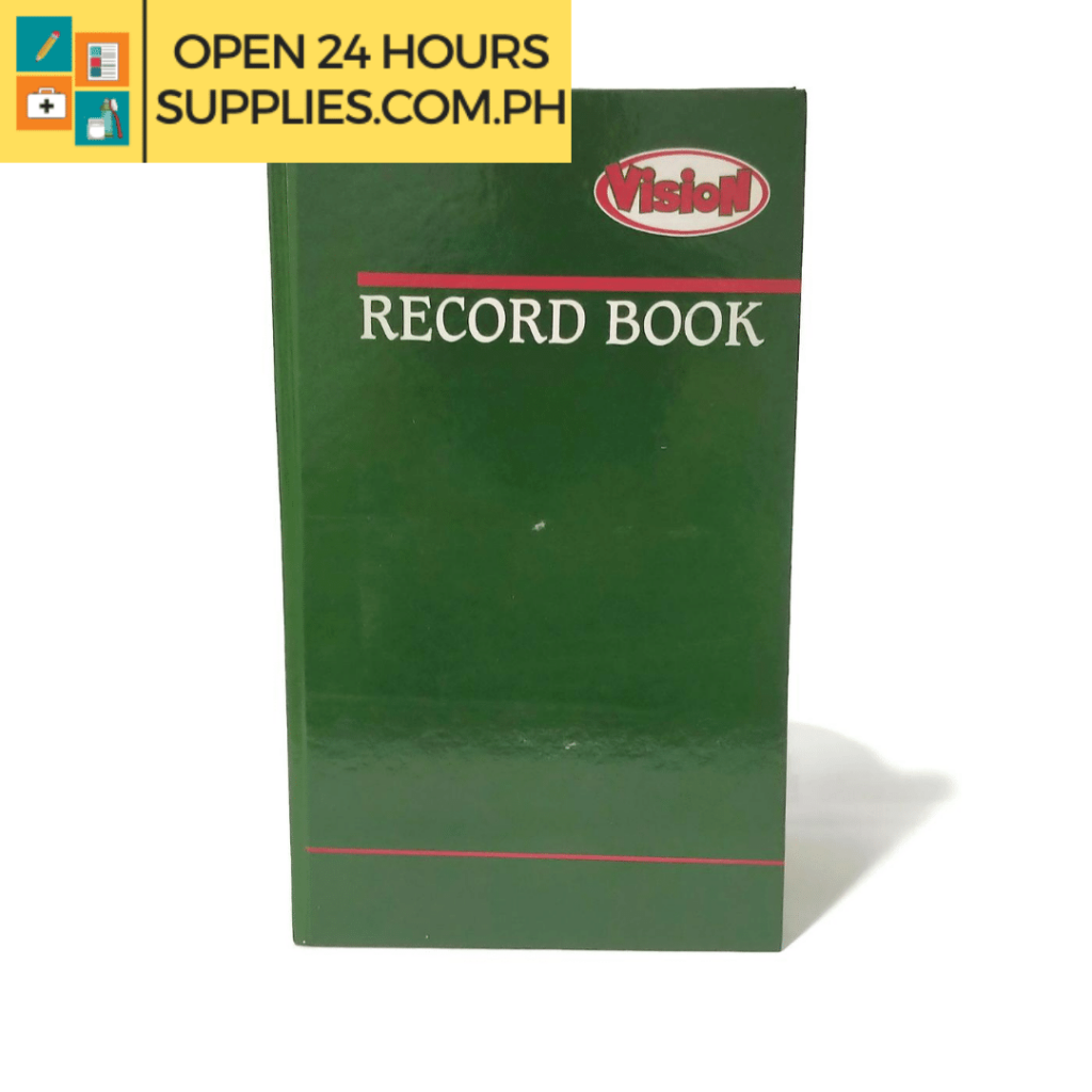 (Vision) Record Book 169 x 280 mm - Supplies 24/7 Delivery
