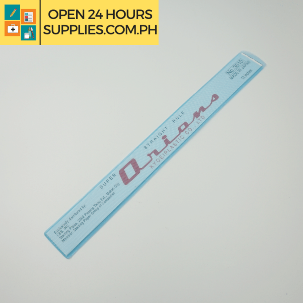 Ruler (Orions) Ruler 12 Inches - Supplies 24/7 Delivery