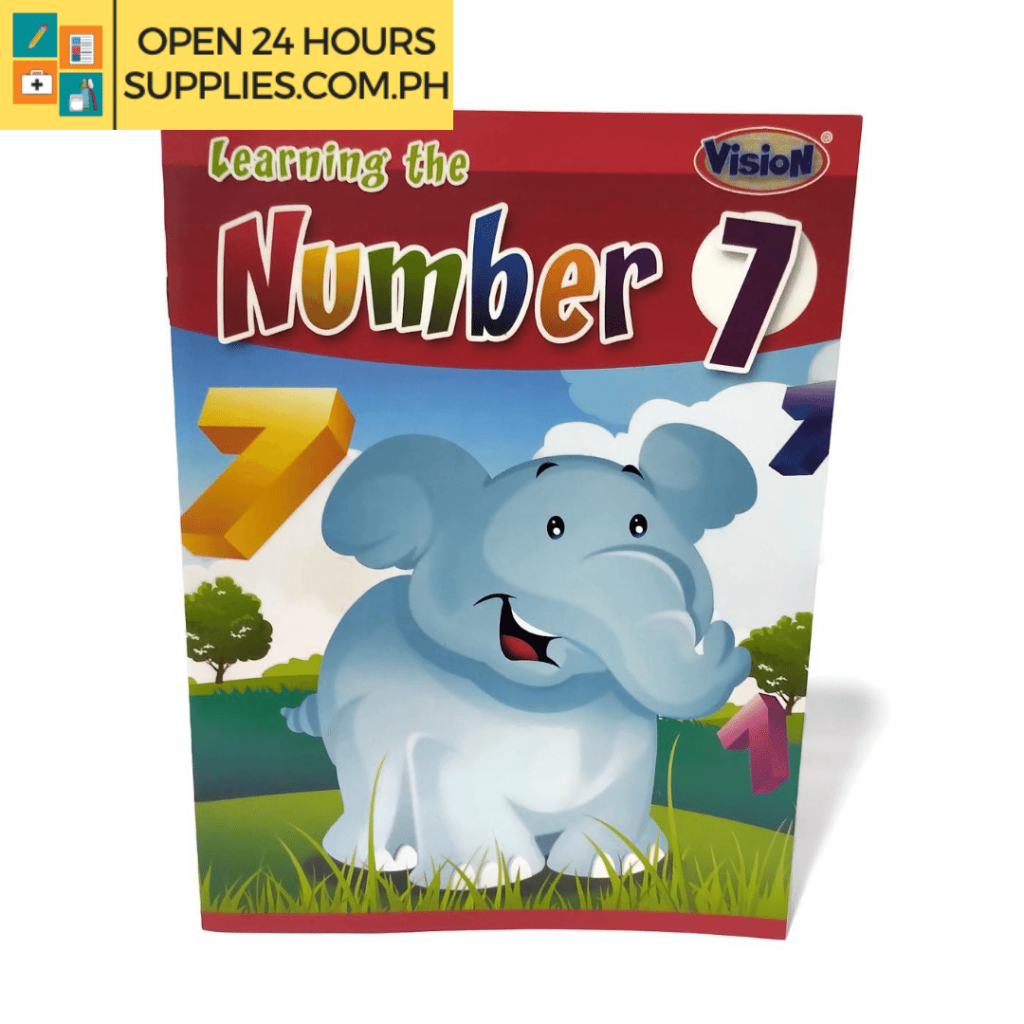 Coloring Book (Vision) Learning the Number Level 1 | 2 | 3 | 4 | 5 | 6 ...
