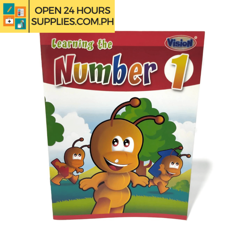 Coloring Book (Vision) Learning the Number Level 1 | 2 | 3 | 4 | 5 | 6 ...