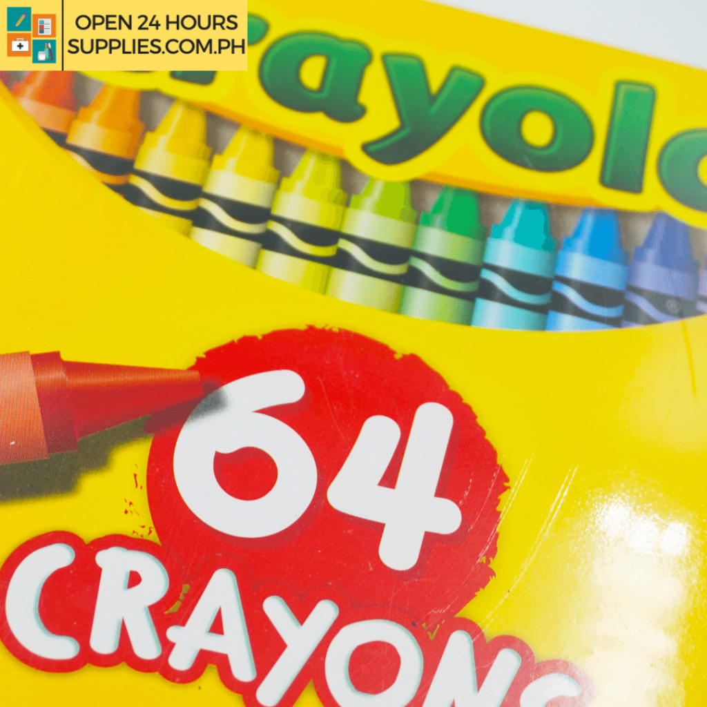 Crayons (Crayola) With Sharpener 64 Colors CODE 52-0064 - Supplies 24/7 ...