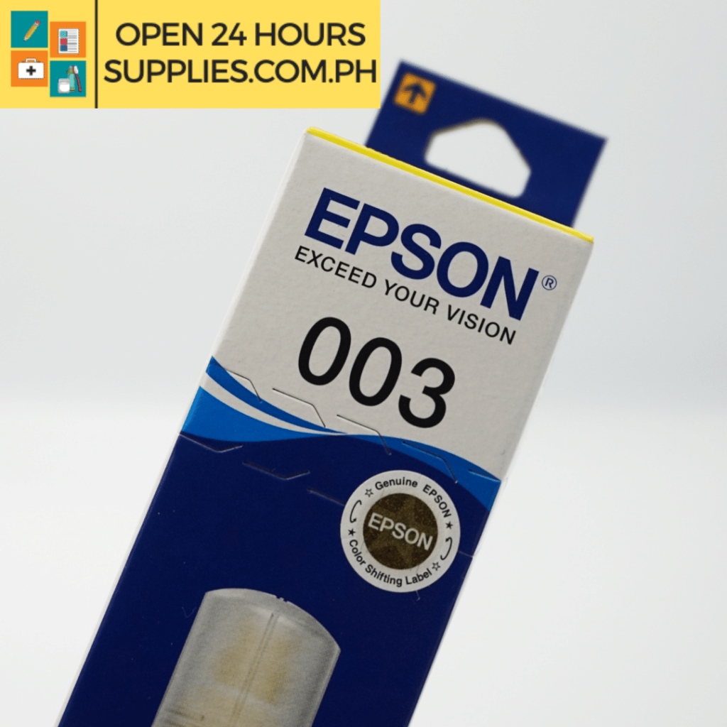 Epson 003 Ink Refill Black, Cyan, Magenta, Yellow - Supplies 24/7 Delivery