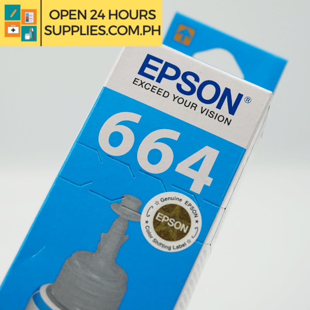 Epson 664 Ink - Black, Cyan, Magenta and Yellow - Supplies 24/7 Delivery