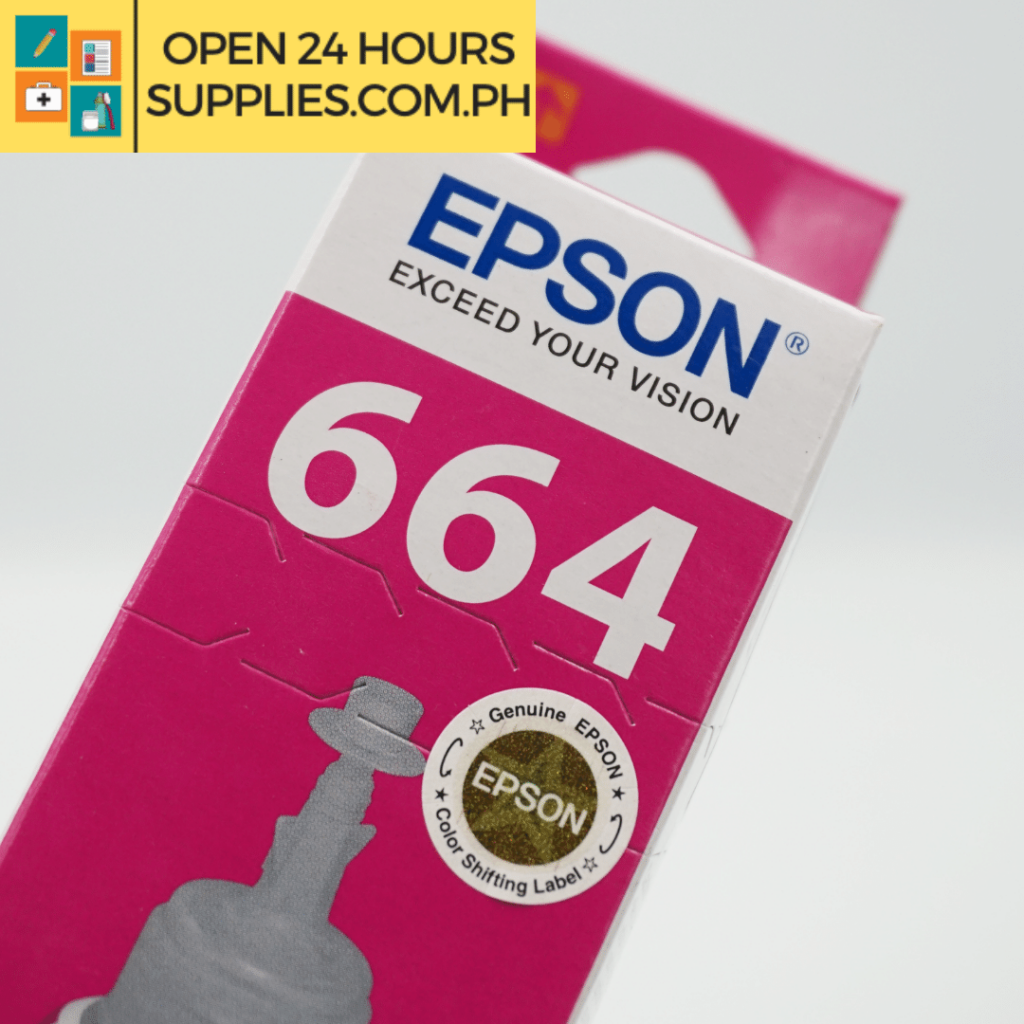 Epson 664 Ink - Black, Cyan, Magenta and Yellow - Supplies 24/7 Delivery