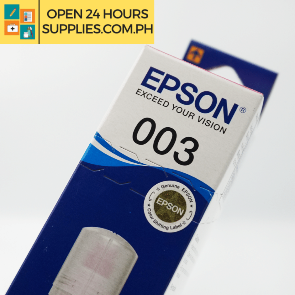 Epson 003 Ink Refill Black, Cyan, Magenta, Yellow - Supplies 24/7 Delivery