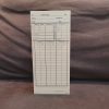 Time Card Log Yellow 100 sheets - Supplies 24/7 Delivery