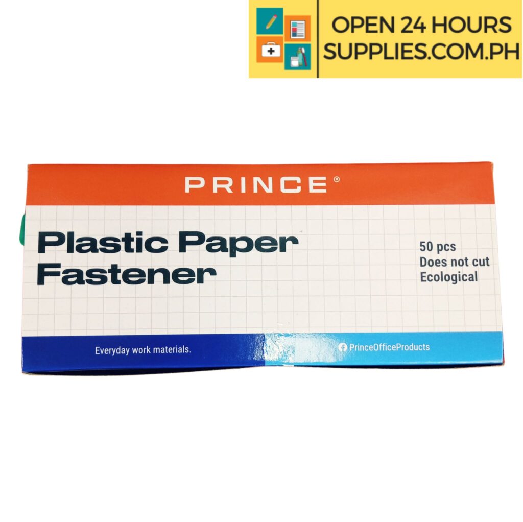 Fastener (Prince) Plastic Paper Fastener 50 sets - Various Colors ...
