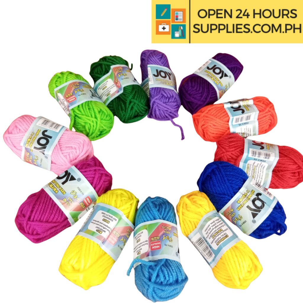 Yarn (Joy) Handknitting and Crochet Single Color - Supplies 24/7 Delivery