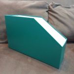 File Box - Magazine Holder Stand - Blue | Green | Black | Red ...