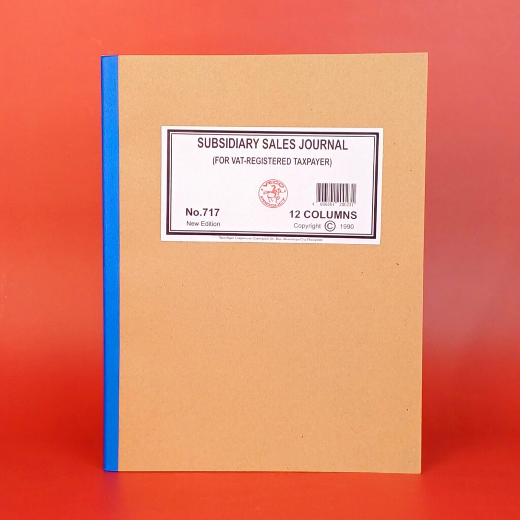 Bookkeeping Journal (Veco) Cash | Record | Journal | Sales Journal ...