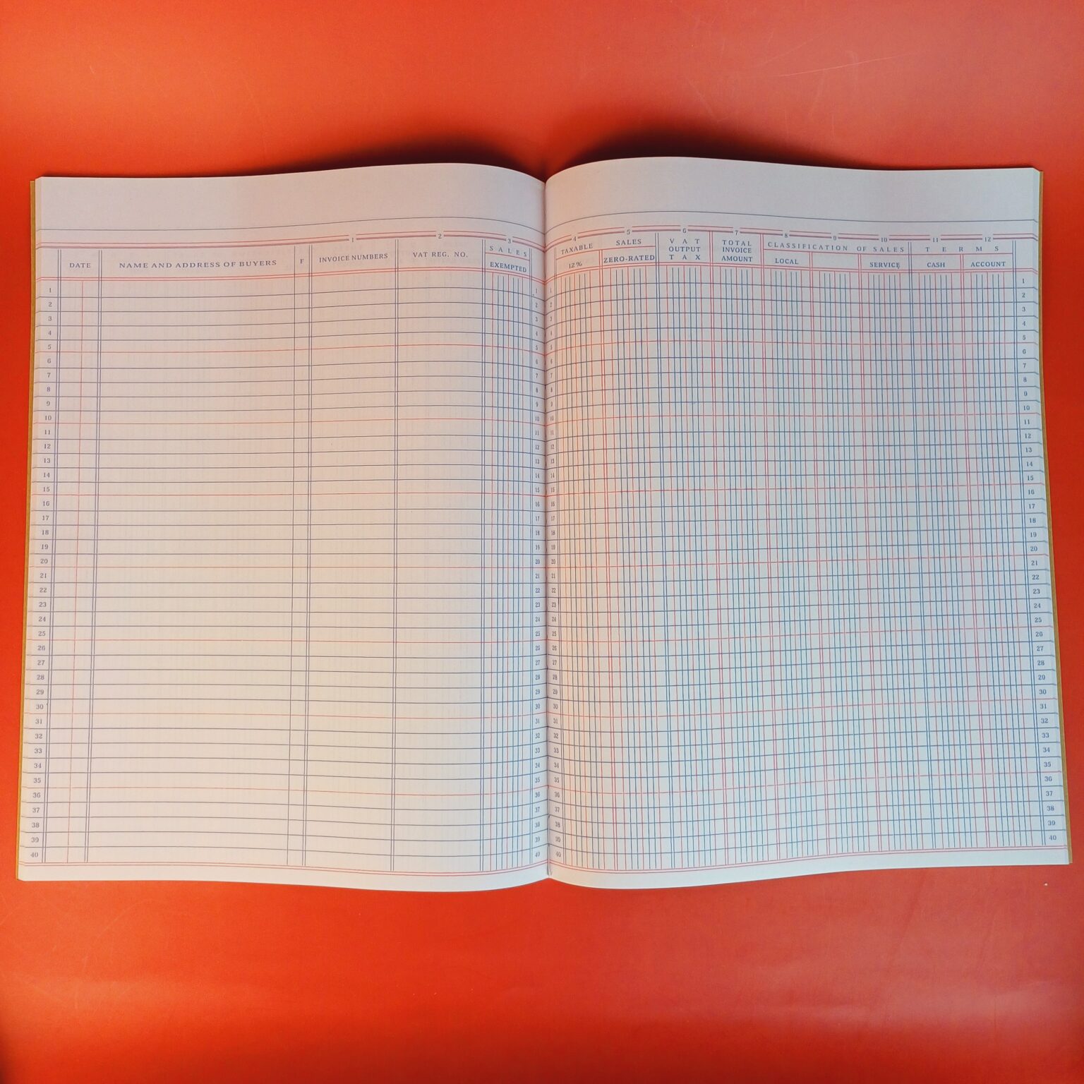 Bookkeeping Journal (Veco) Cash | Record | Journal | Sales Journal ...