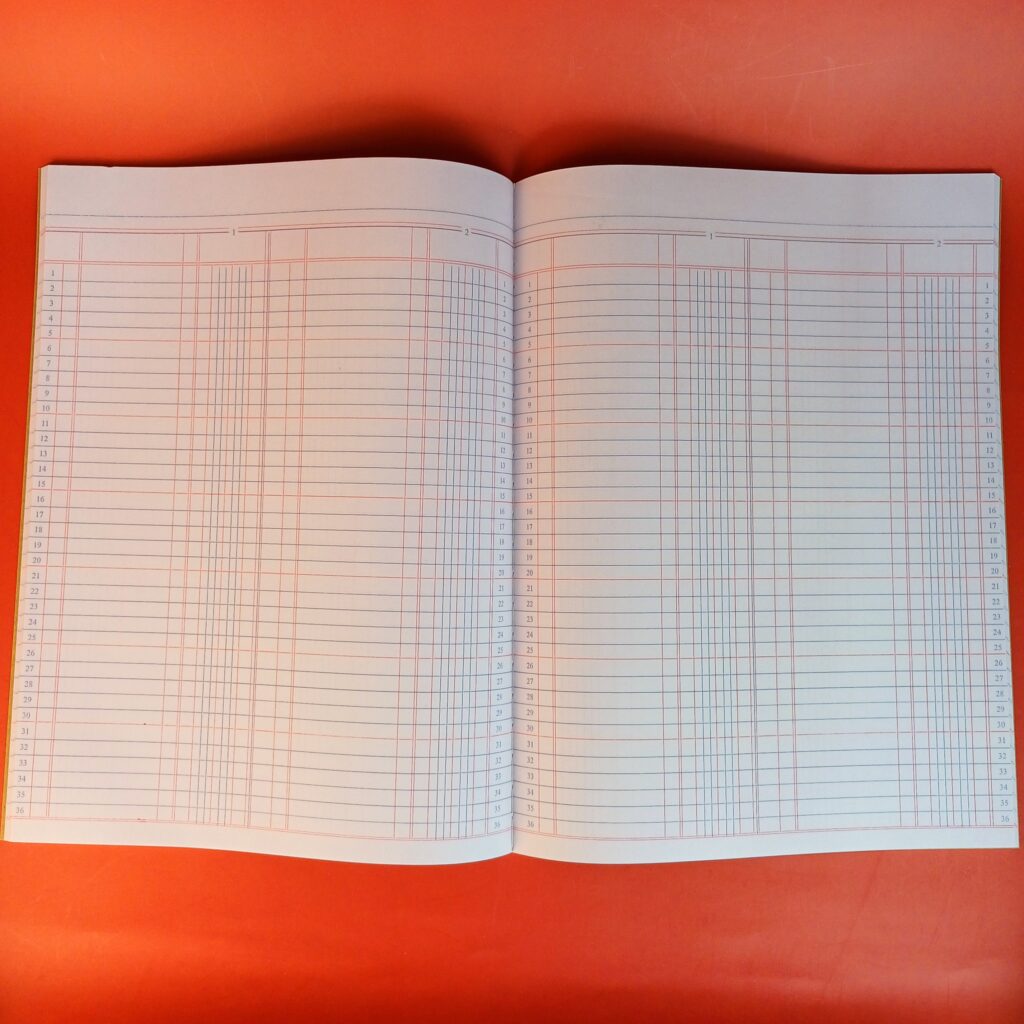 Bookkeeping Journal (Veco) Cash | Record | Journal | Sales Journal ...