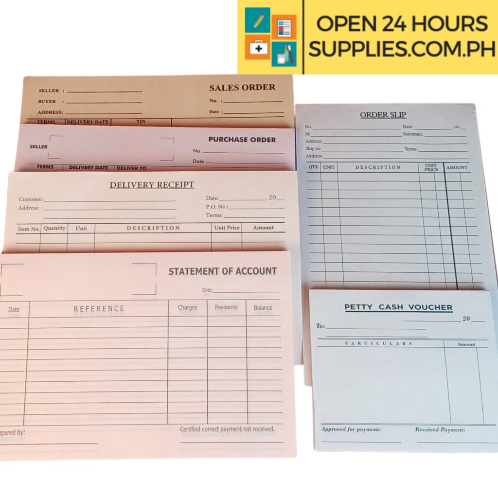 Business Form -A5 portrait 2-ply (50sheets x 2) Purchase Order ...