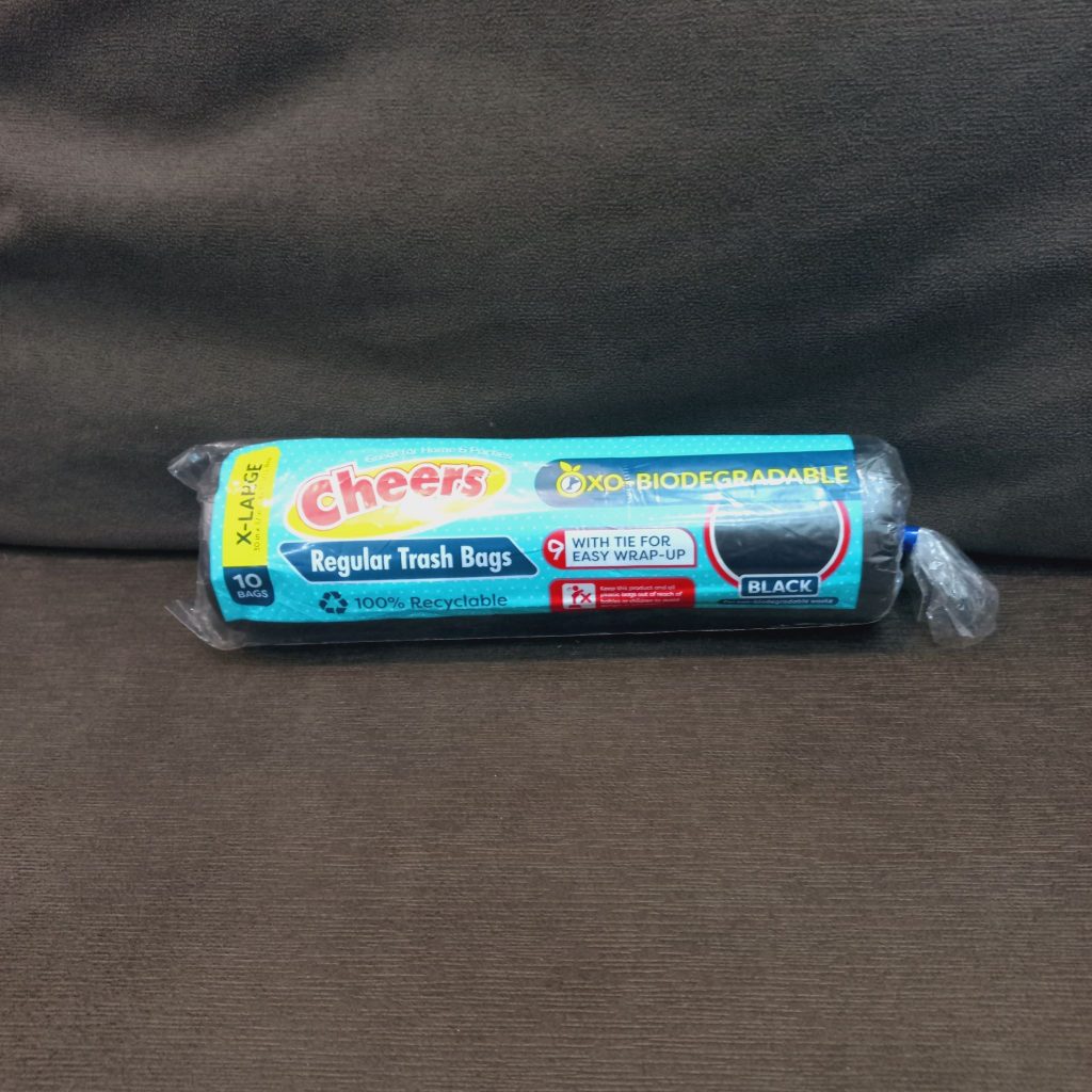 Trash Bag (Cheers) Oxo Biodegradable X-Large 10s - Black - Supplies 24/ ...