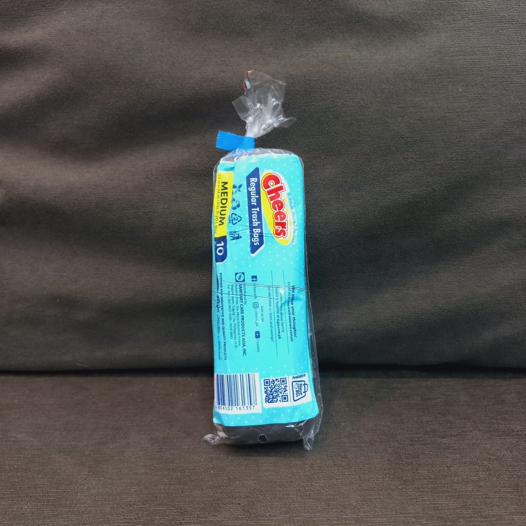 Trash Bag (Cheers) Oxo Biodegradable Medium 10s - Black - Supplies 24/7 ...