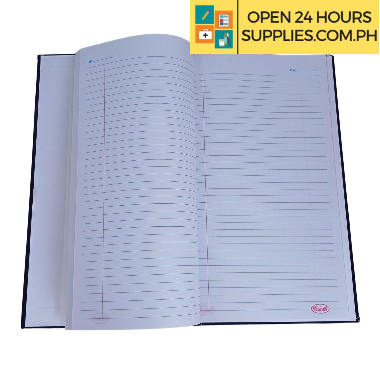 Record Book Log Book (Vision) 200 pages 170 x 280 mm - Supplies 24/7 ...