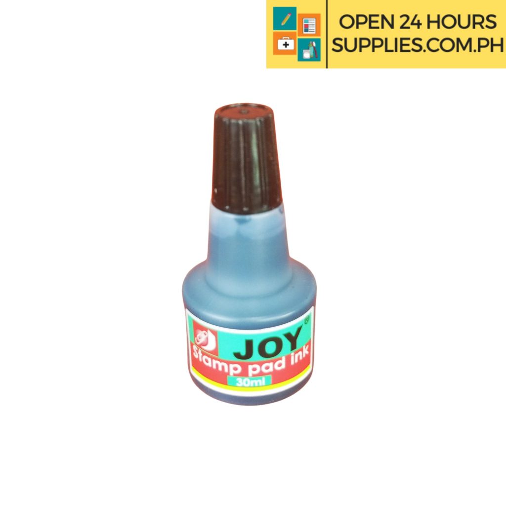 Stamp Pad Ink (JOY) Refill 30ml SP-030 Black - Supplies 24/7 Delivery