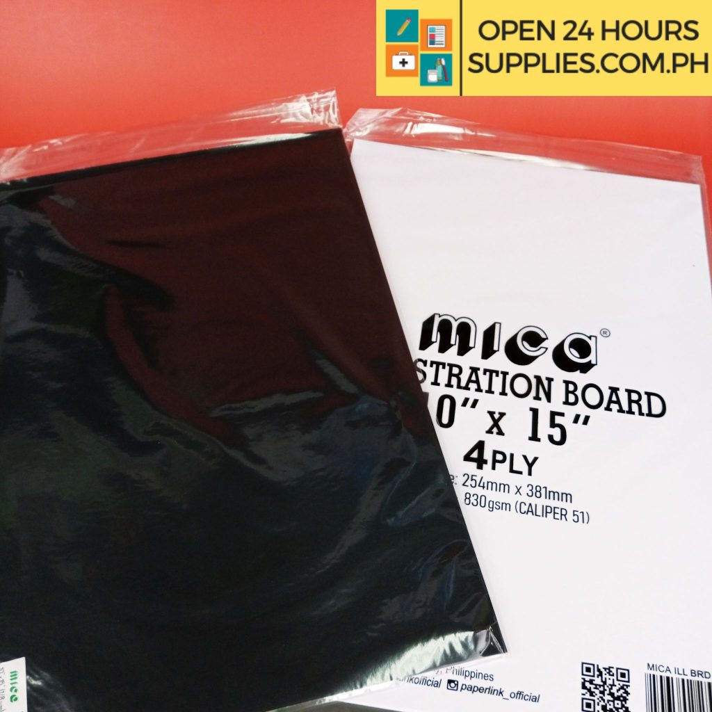 Illustration Board (Mica) Caliper 51 1/8 size (10x15 inch) 830gsm 4ply ...
