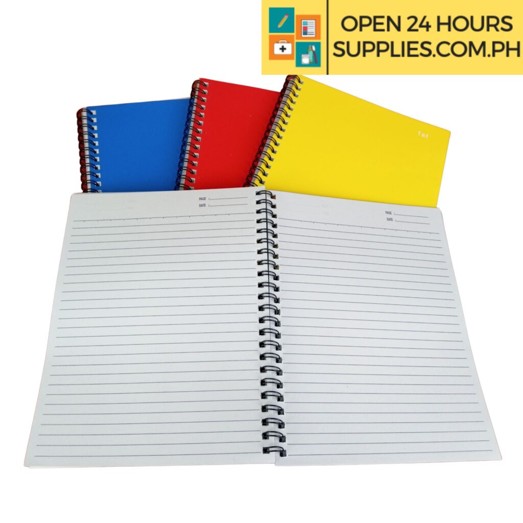 Notebook (1st) Double Spiral Notebook 80Leaves Assorted Color ...