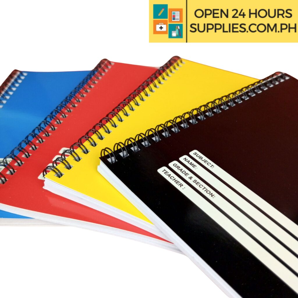 Notebook (1st) Double Spiral Notebook 80Leaves Assorted Color ...