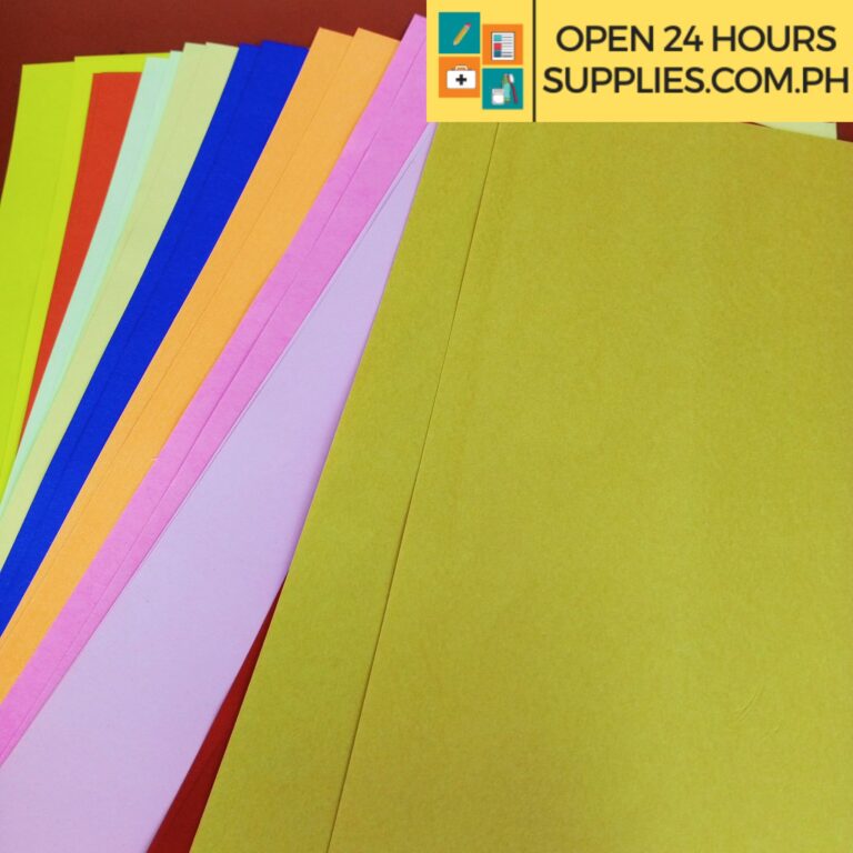 Construction Paper (P/X) 9x12 20s Assorted colors in 1 pack - Supplies ...
