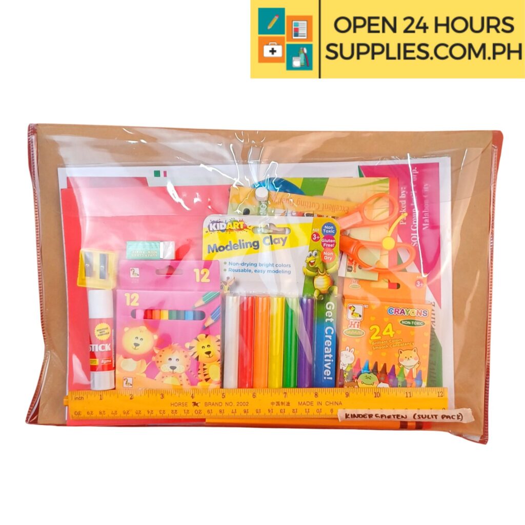 Kindergarten and Elementary Back to School Starter Kit Sulit Pack ...
