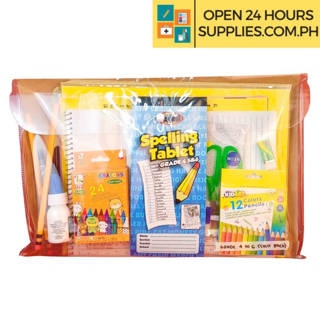 Kindergarten and Elementary Back to School Starter Kit Sulit Pack ...