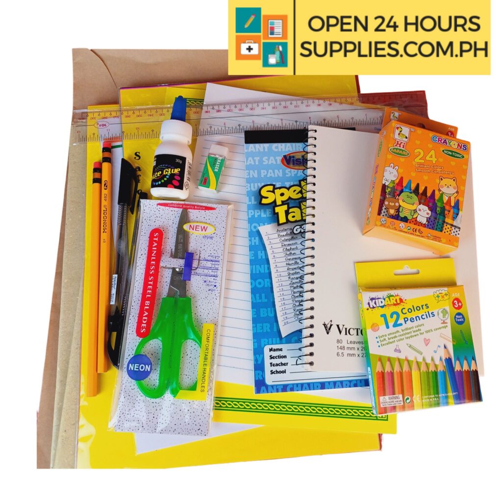 Kindergarten and Elementary Back to School Starter Kit Sulit Pack ...