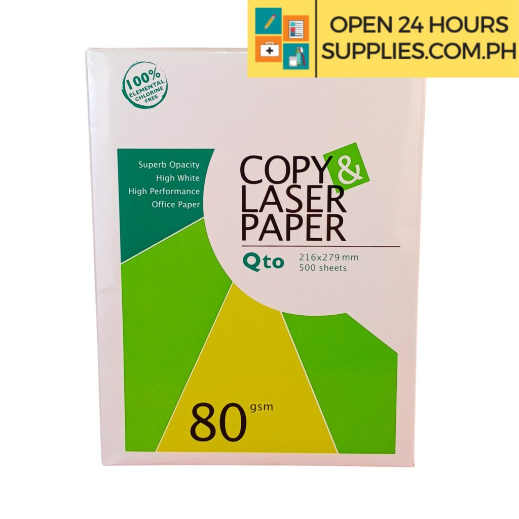 Bond Paper (Copy and Laser) Short 80gsm 500s - Supplies 24/7 Delivery