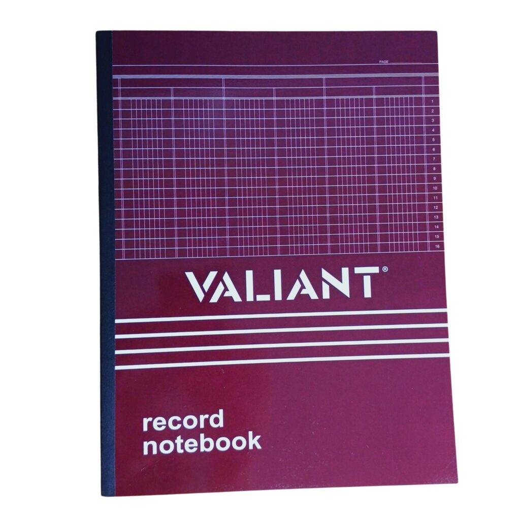 Record Notebook (Valiant) Coated - Supplies 24/7 Delivery