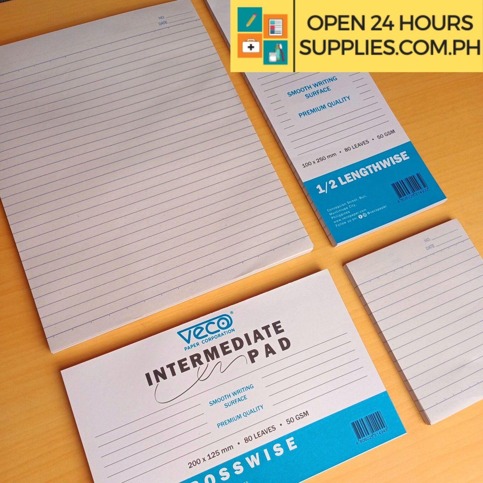 Pad Paper (Veco) Intermediate Pad 1 Whole 50gsm 80s - Supplies 24/7 ...