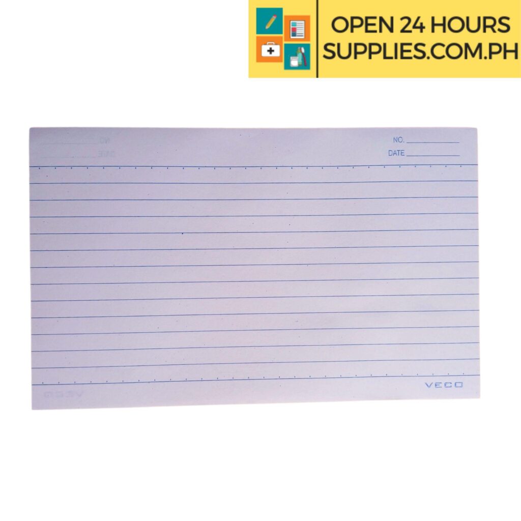 Pad Paper (Veco) Quiz Pad 1/2 Crosswise 50gsm 80's - Supplies 24/7 Delivery