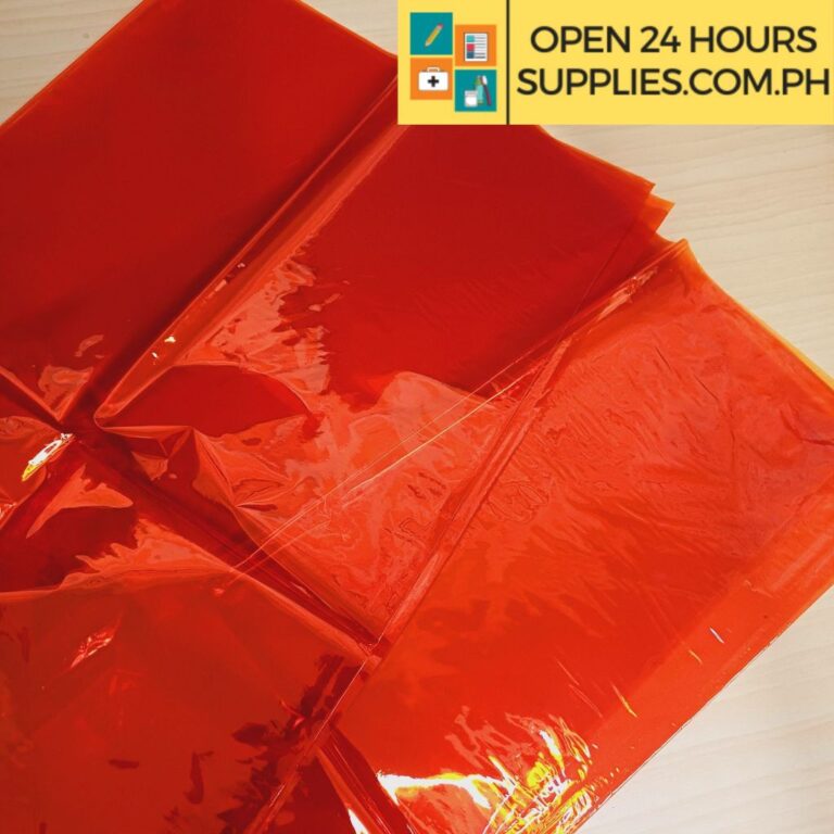 Cellophane Paper (Valiant) 2pcs 90cm x 100cm Clear, Red, Orange, Blue ...