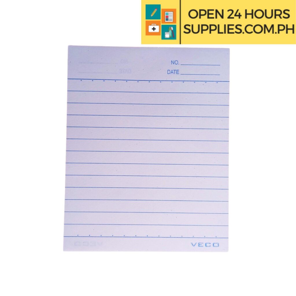 Pad Paper (Veco) Quiz Pad 1/4 size 50gsm 80 sheets - Supplies 24/7 Delivery