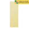 Yellow Pad Paper (Victory) 1/2 Lengthwise/Crosswise 64 gsm 90s ...