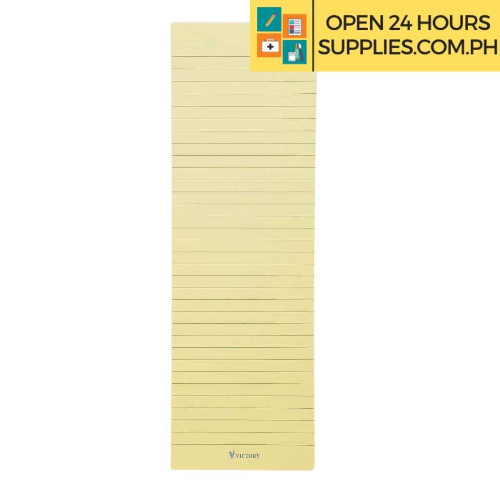 Yellow Pad Paper (Victory) 1/2 Lengthwise/Crosswise 64 gsm 90s ...
