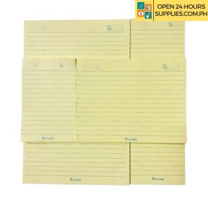 Yellow Pad Bundle - 1 Whole, 1/2 Crosswise, 1/2 Lengthwise, 1/4 Pad ...